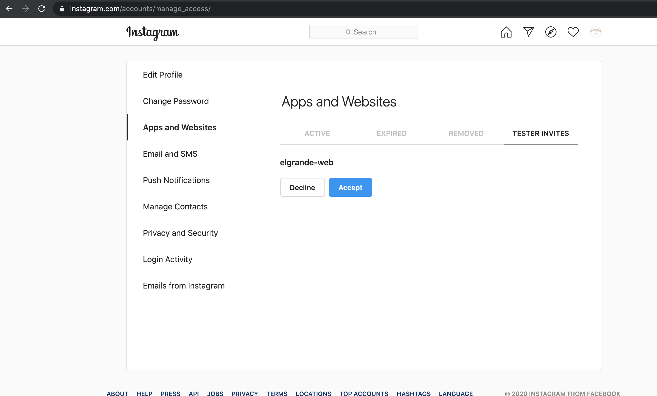 Solved How To Get Instagram Short Lived Access Token Step By Step Guide 2020 Mutface